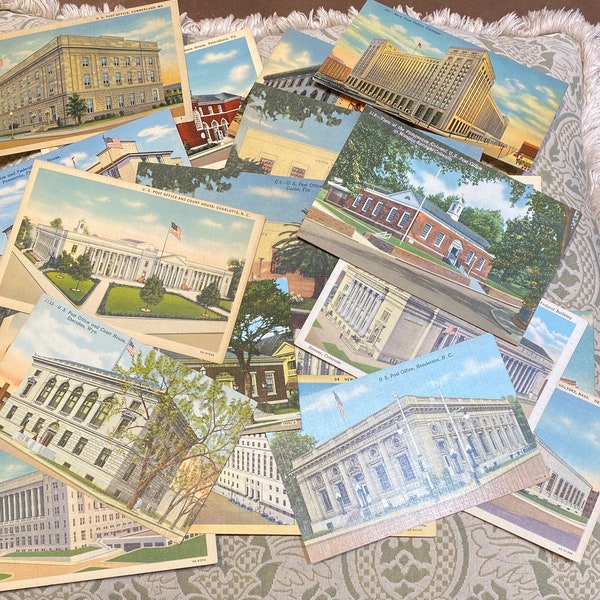 Antique Postcards Collection - Etsy