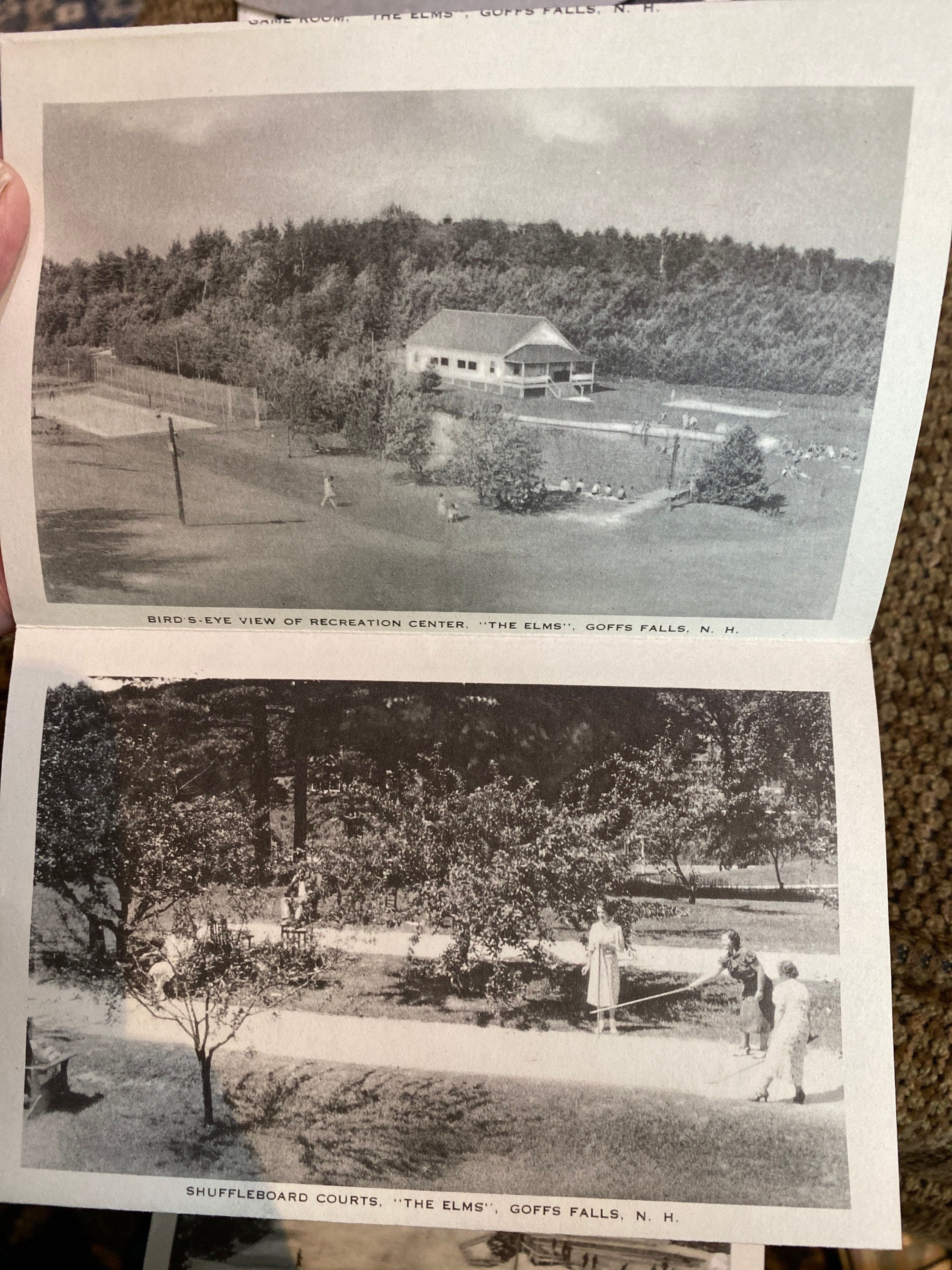 Beautiful the Elms at Goffs Falls New Hampshire Booklet - Etsy