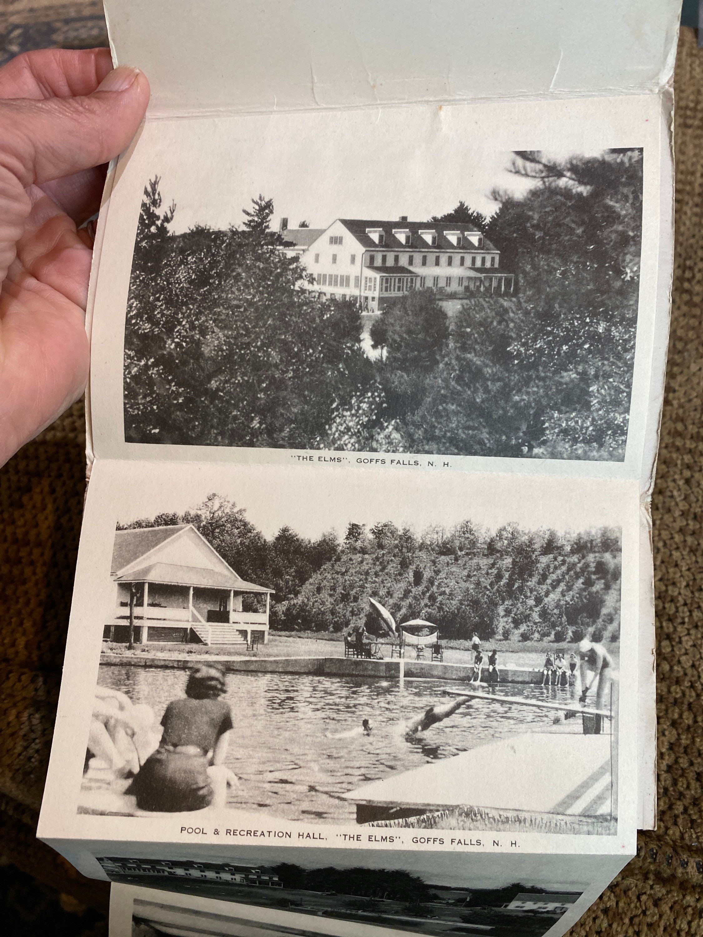 Beautiful the Elms at Goffs Falls New Hampshire Booklet - Etsy