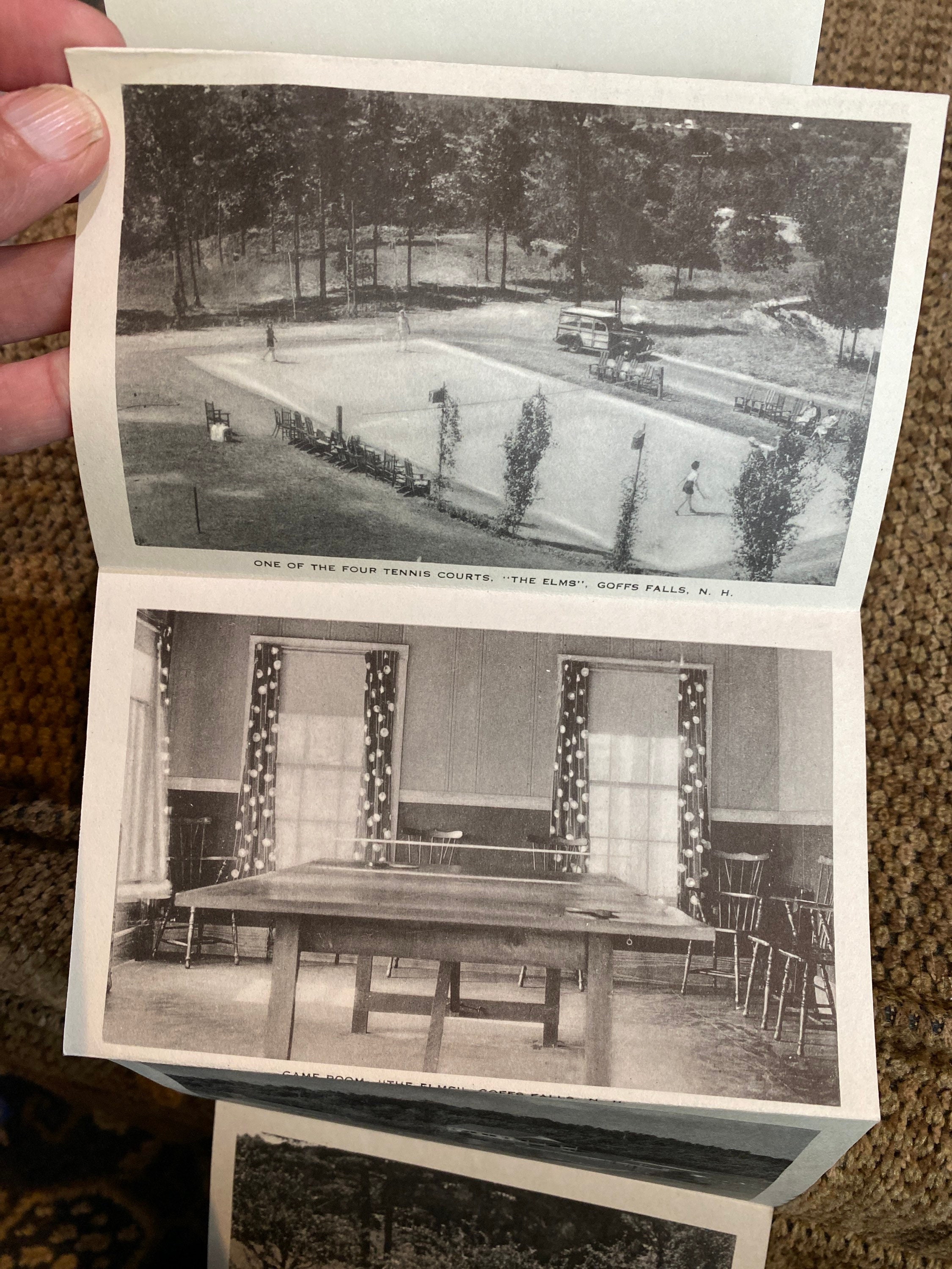 Beautiful the Elms at Goffs Falls New Hampshire Booklet - Etsy