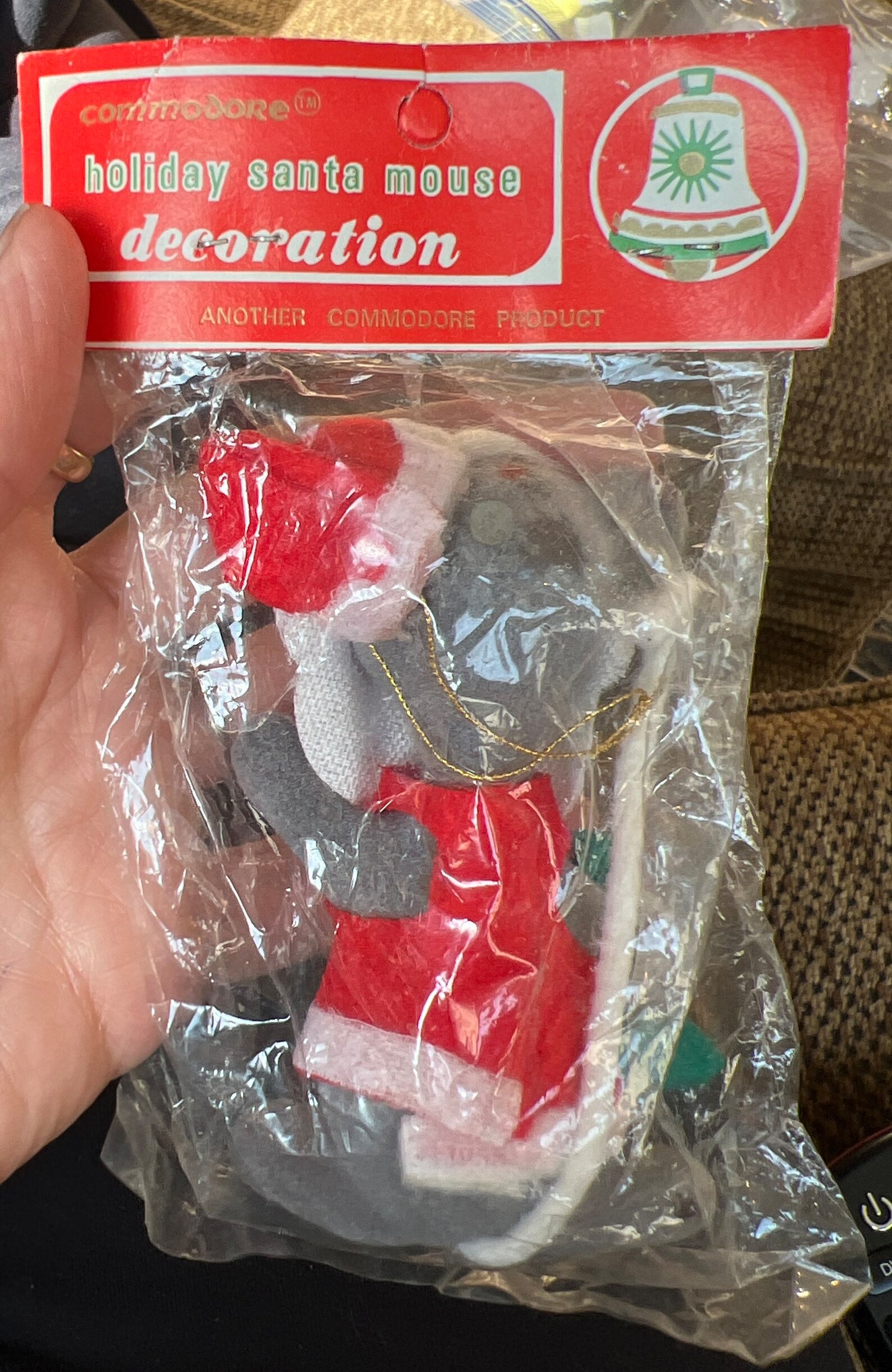 Darling Vintage 1970s Commodore Holiday Christmas Two Santa - Etsy