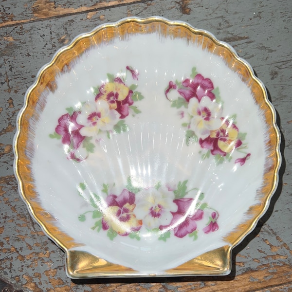 Pansy Shell - Etsy