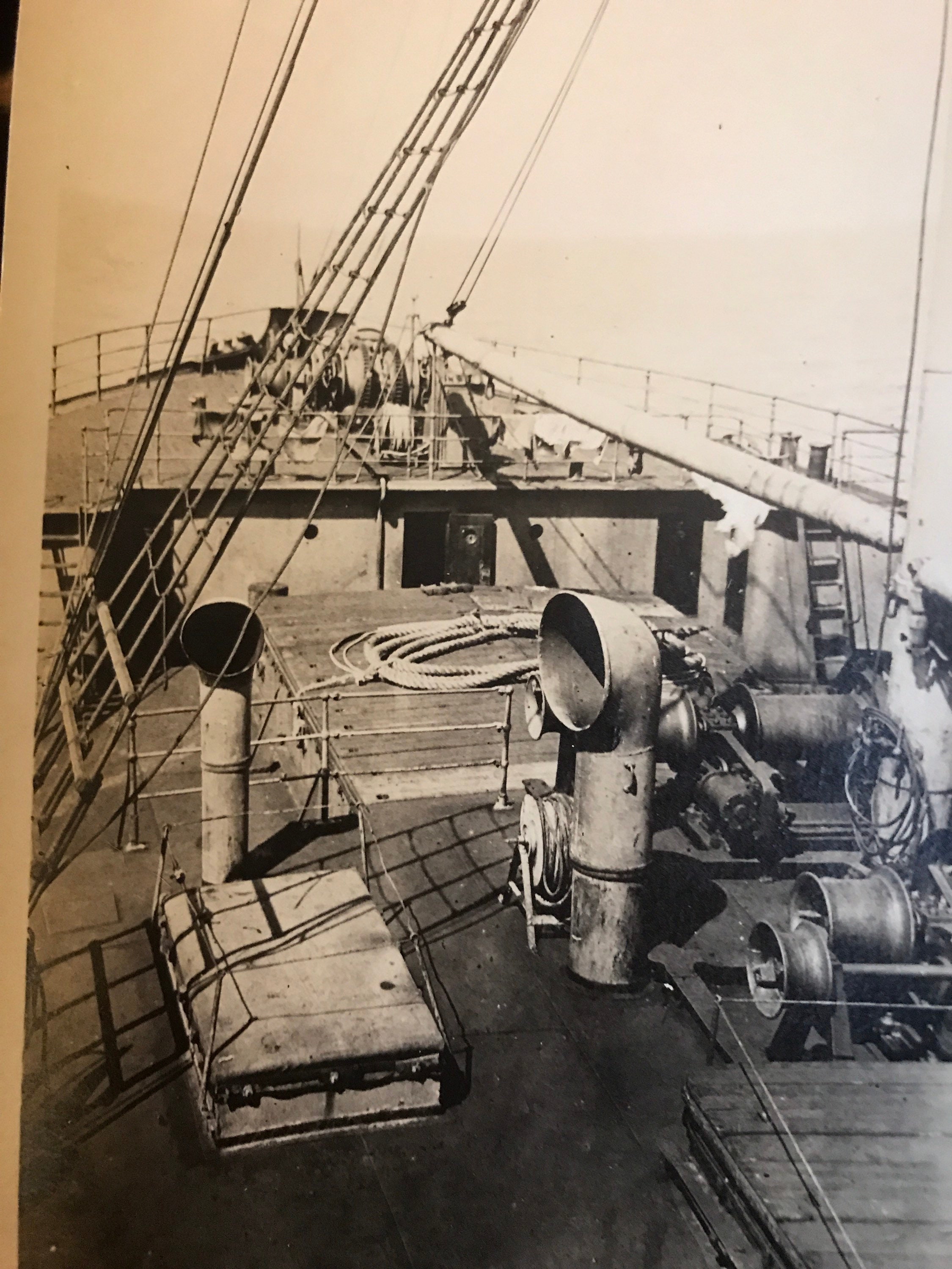 Four Old Early 1900s B&W Ship on Way Home to Ireland with Jon | Etsy