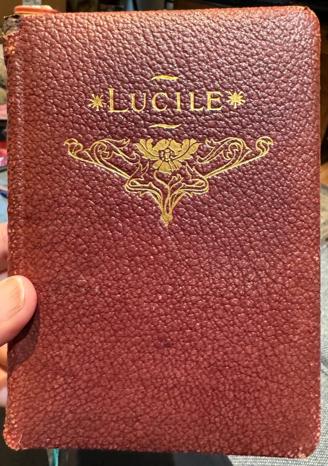 Cool Early 1900s Antique Book: “lucile” by Owen Meredith Printed by MA ...