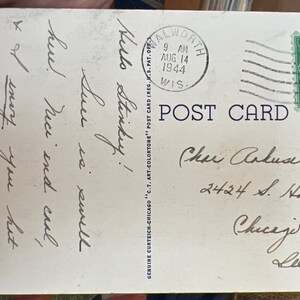 Beautiful Antique Linen Postcard of Lake Koshkonong in Edgerton ...