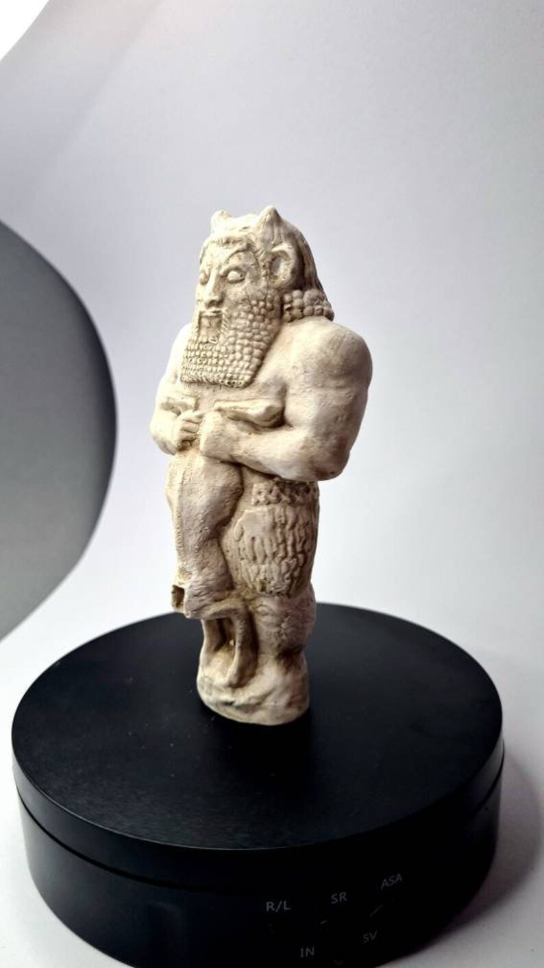 Bes Figure Replica 13 Cm | Patinated Kunststein Statue | Ancient ...