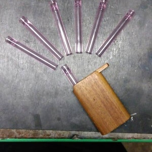 PINK Glass One Hitter for Dugout/hitter Box (please Read Description ...