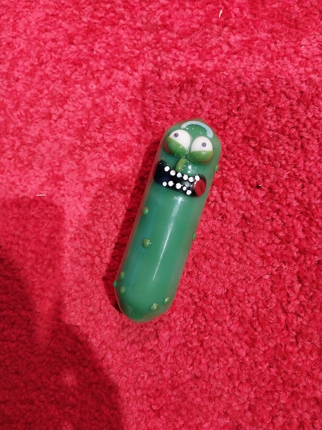 Pickle Glass Blown Pipe - Etsy