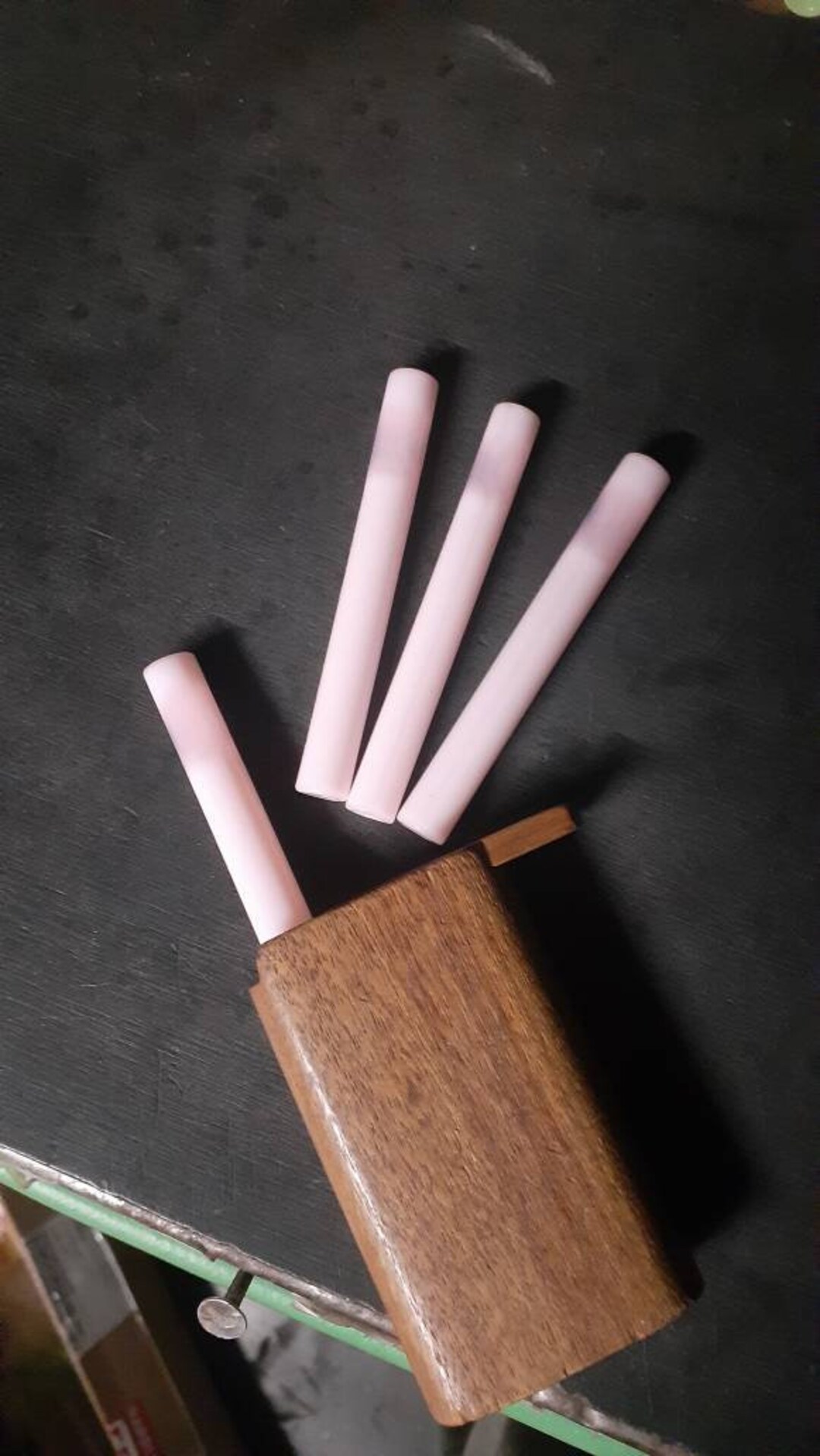 Bubblegum Pink 9mm Glass One Hitter for Your Dugout / Hitter Box please ...