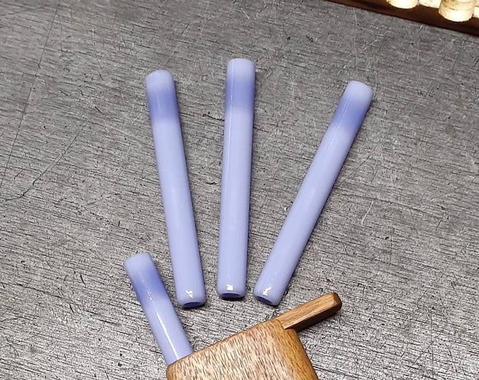 PURPLE Glass Blown One Hitter for Your Hitter Box / Dugout Box please ...