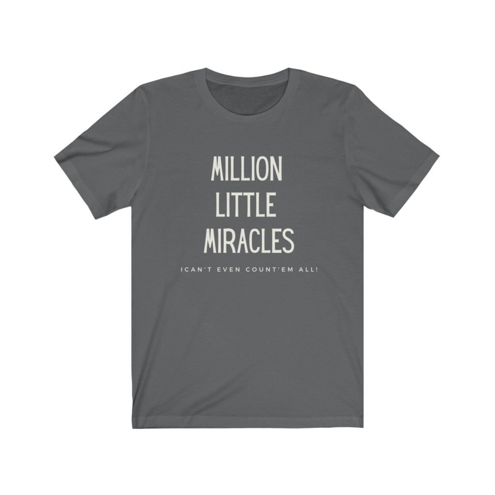 Million Little Miracles T-shirt, Trendy Christian Shirt, Christian ...