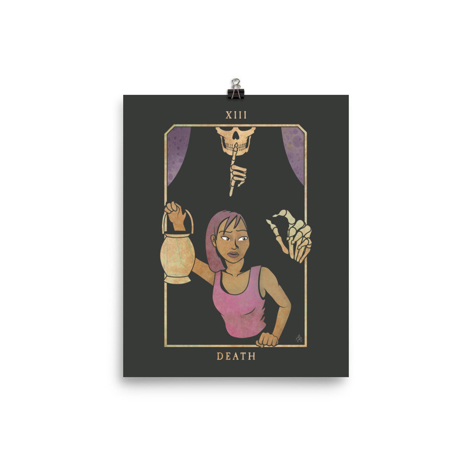 Death Tarot Poster - Etsy