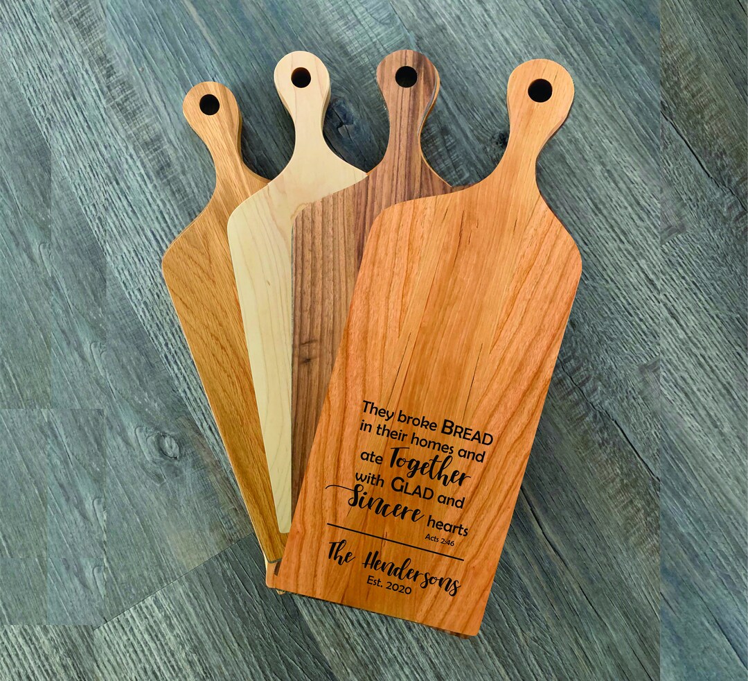 Personalized Bread Board, Custom Charcuterie Board, Grazing Platter ...