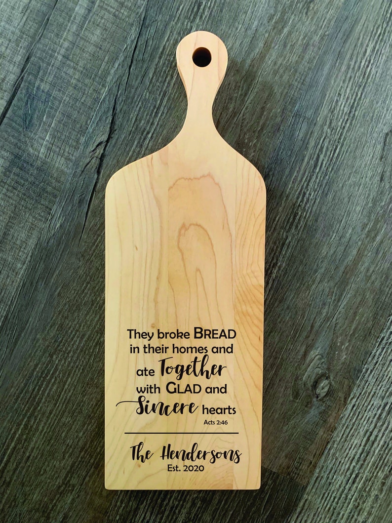 Personalized Bread Board Custom Charcuterie Board Grazing - Etsy