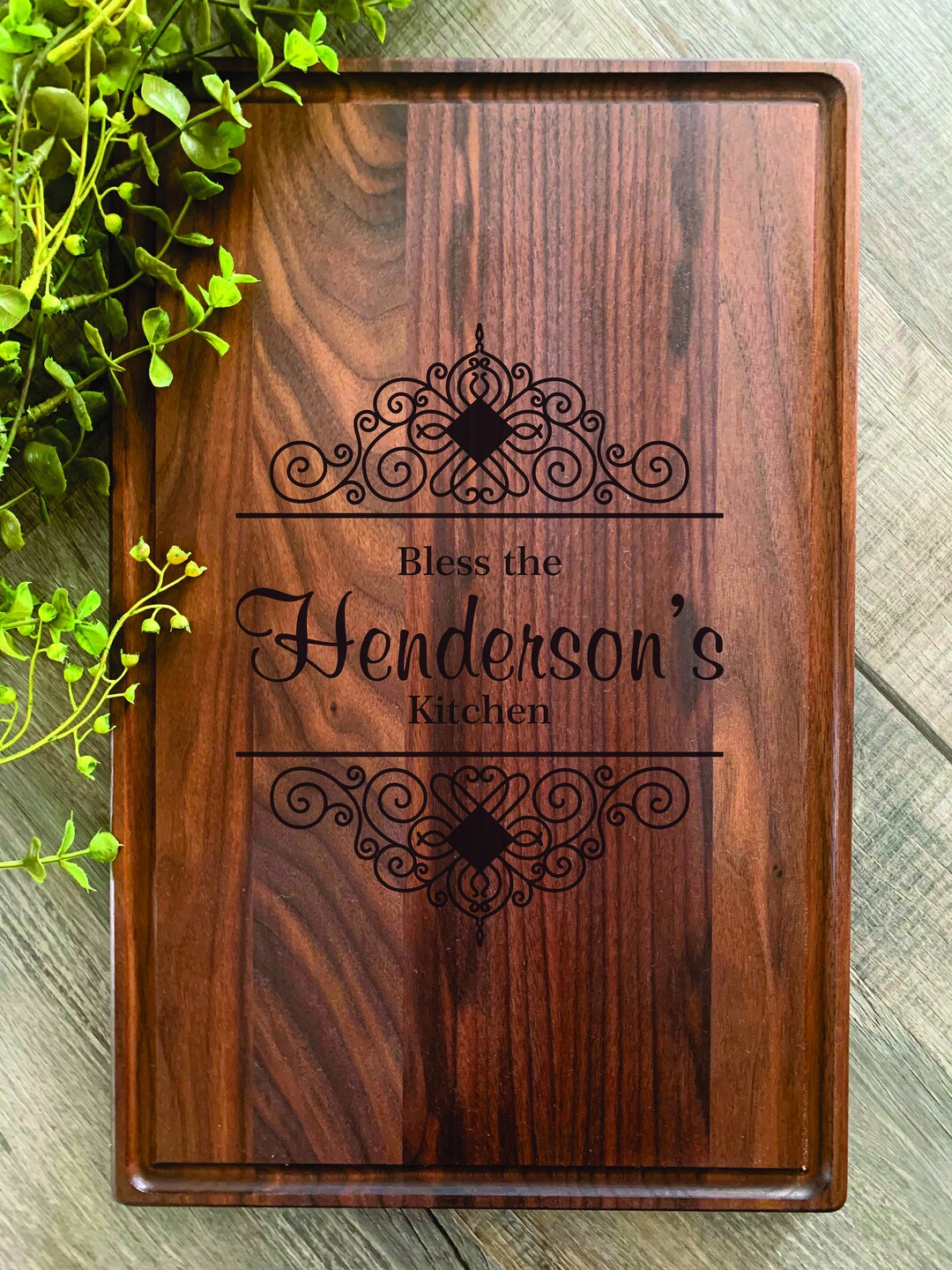 Custom Cutting Board, Large Cutting Board, Family Gift, Housewarming ...