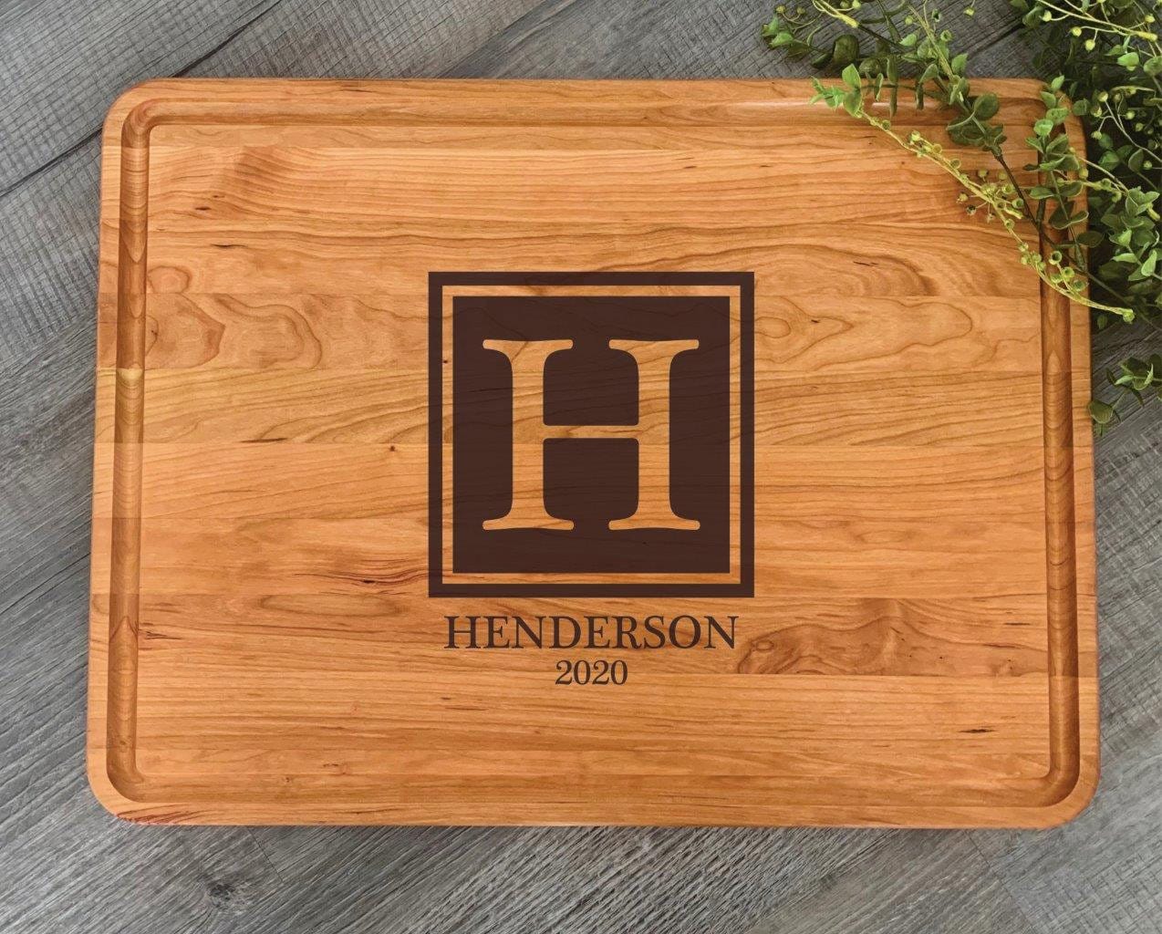 Custom Cutting Board Large Cutting Board Family Gift | Etsy