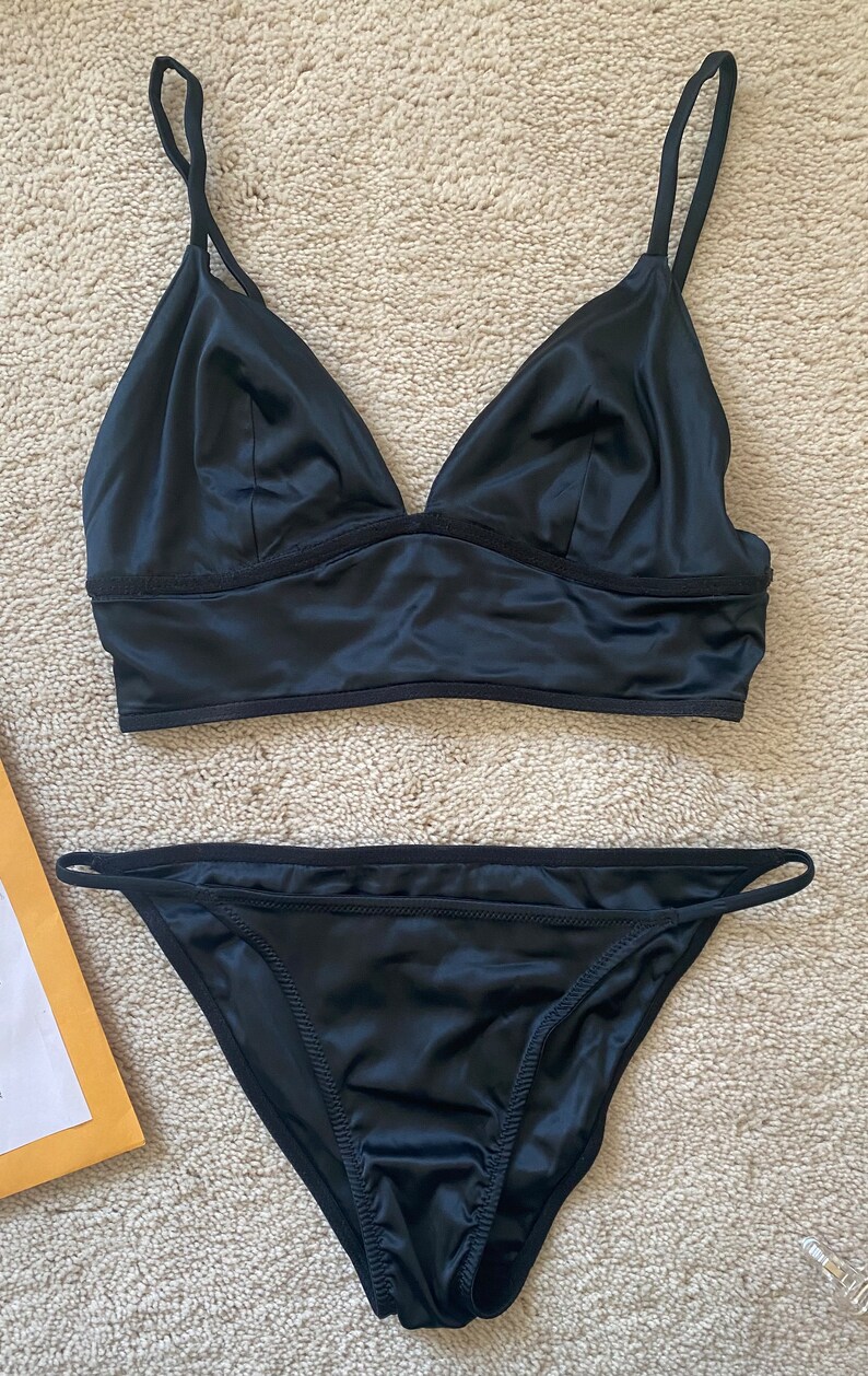 Set of 2 Triangle Bra String Bikini Sewing Patterns With - Etsy