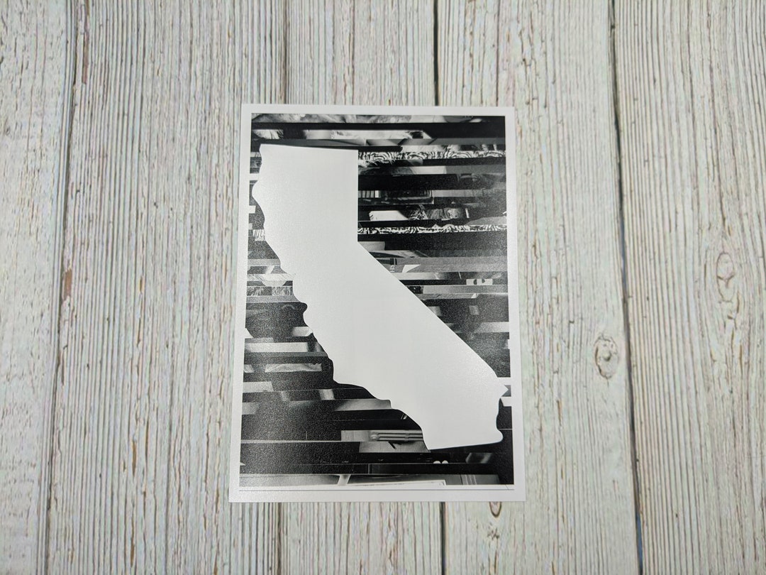 Print - California State Art, I Love California, California Love, Dorm ...