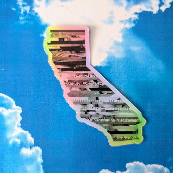 California Sticker - Etsy