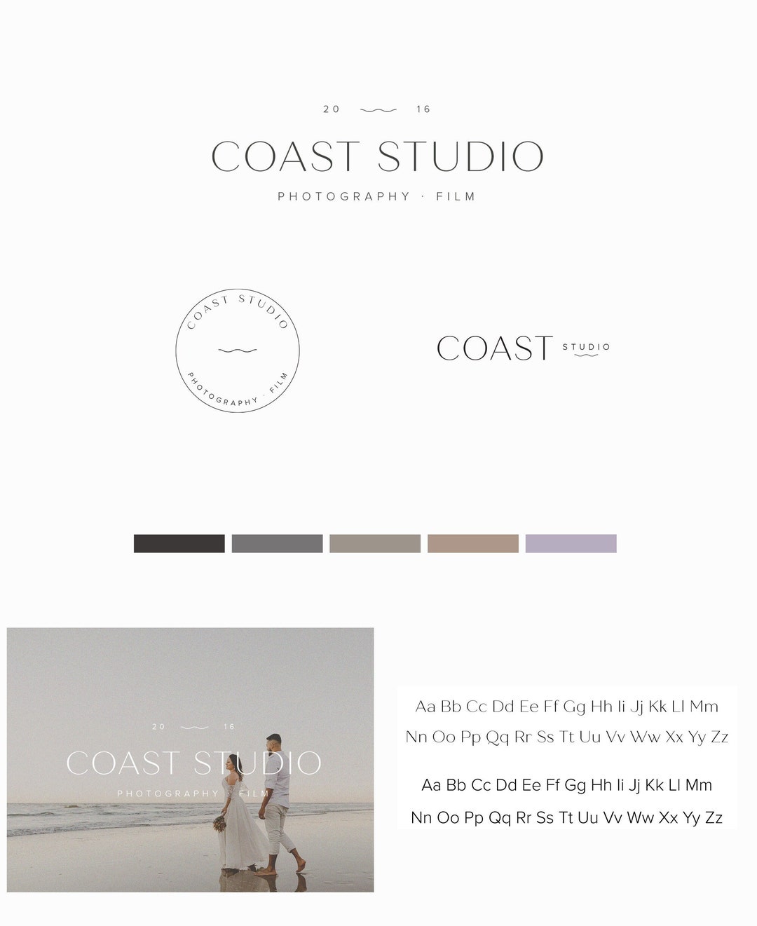 Beach Logo, Waves Logo, Photography Logo and Watermark, Professional ...