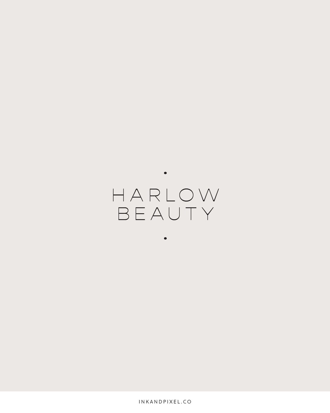 Elegant Beauty Logo and Watermark Fashion Blog Logo - Etsy