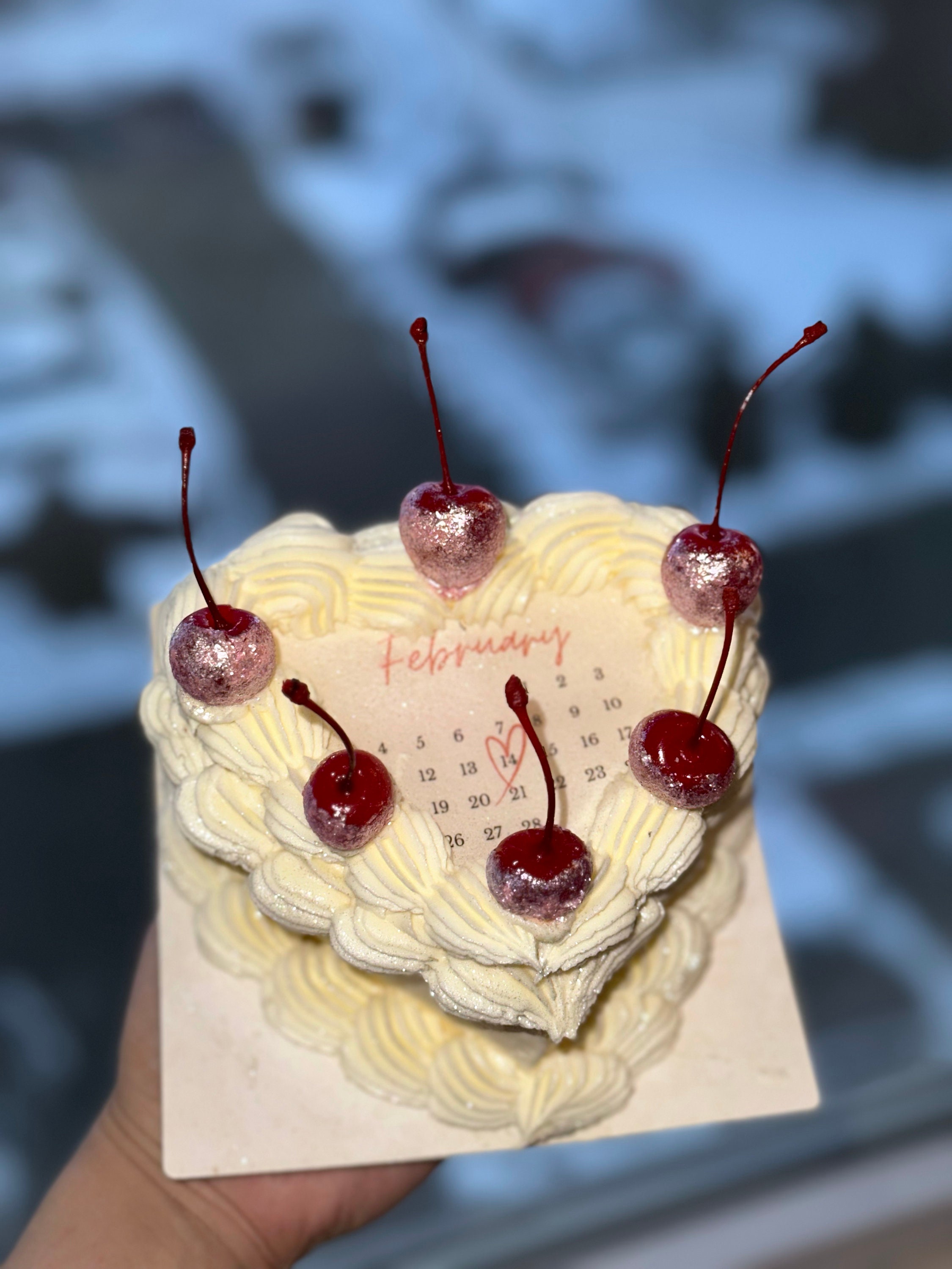 Burn Away Cake Custom Edible Image Topper Set Made to Order Viral Trend ...