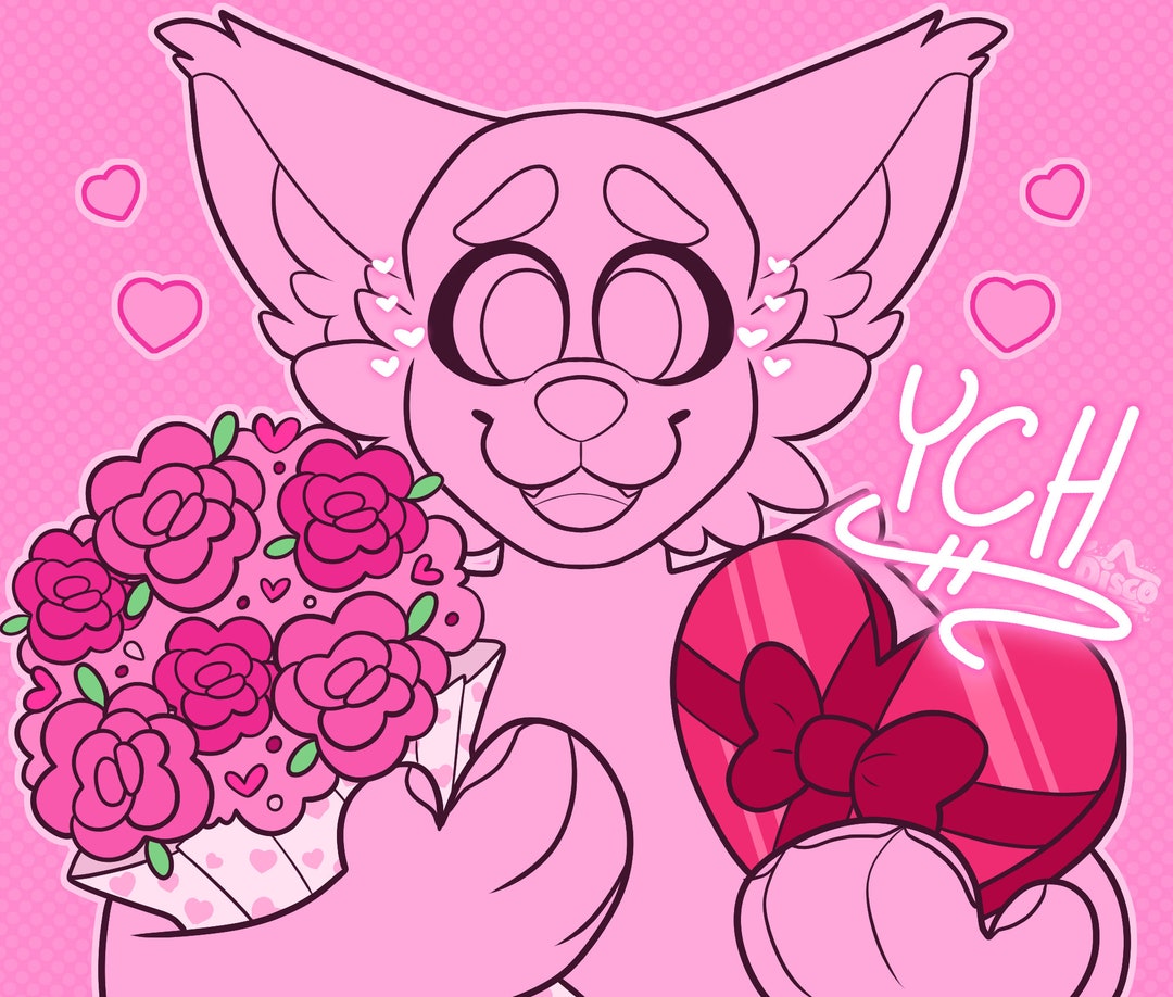 Valentines Day Furry YCH - Etsy