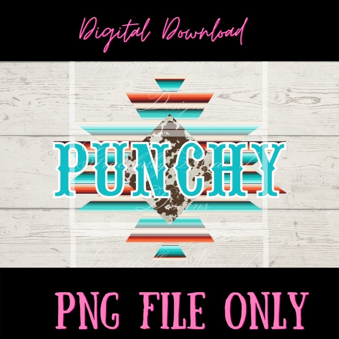 Punchy - Sublimation File - Digital Download - Printable File - Etsy