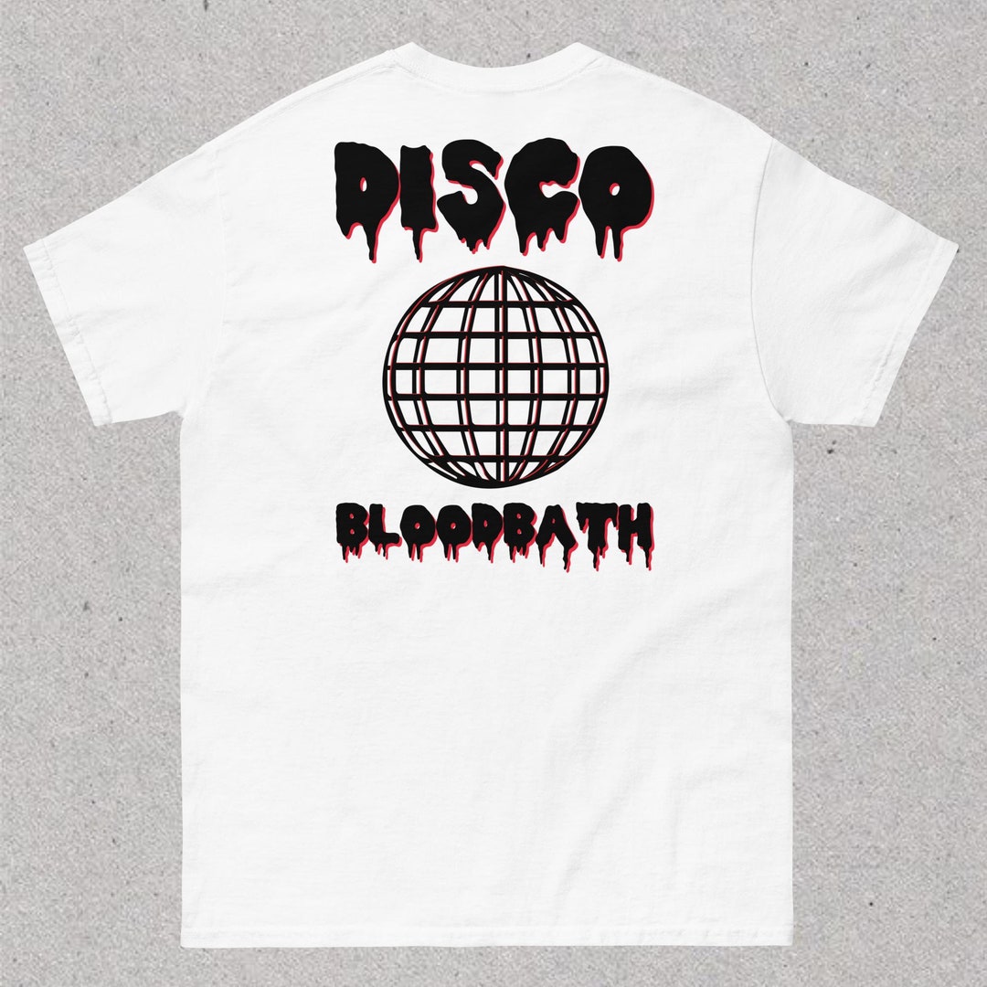 Disco Bloodbath Classic Tee | Vintage Horror | 1980s | Club Kid - Etsy