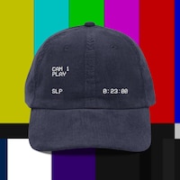 448C VHS Organic Cap | VCR Retro Nostalgic Hat | Film Hat - Etsy