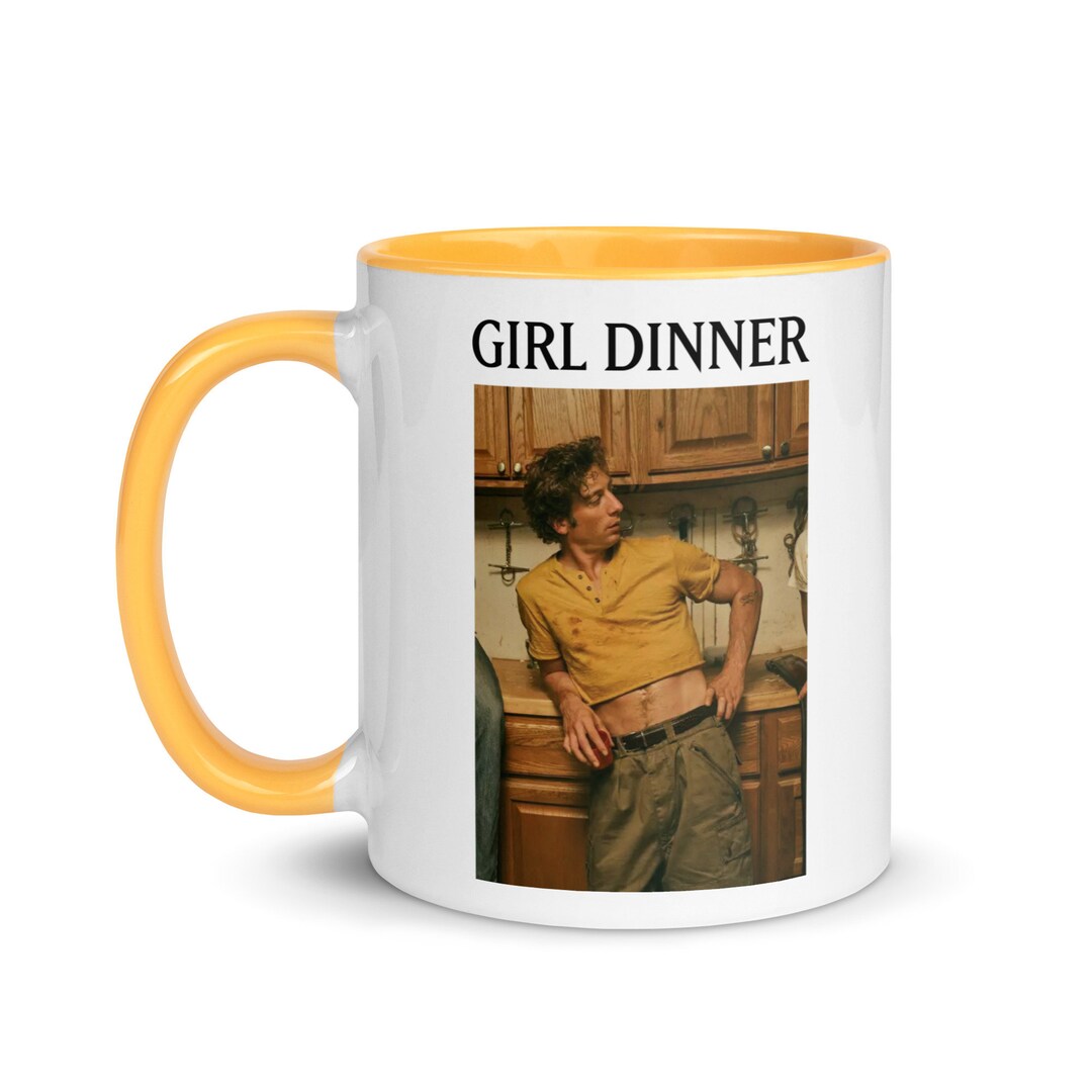 Girl Dinner: Jeremy Allen White | Mug - Etsy
