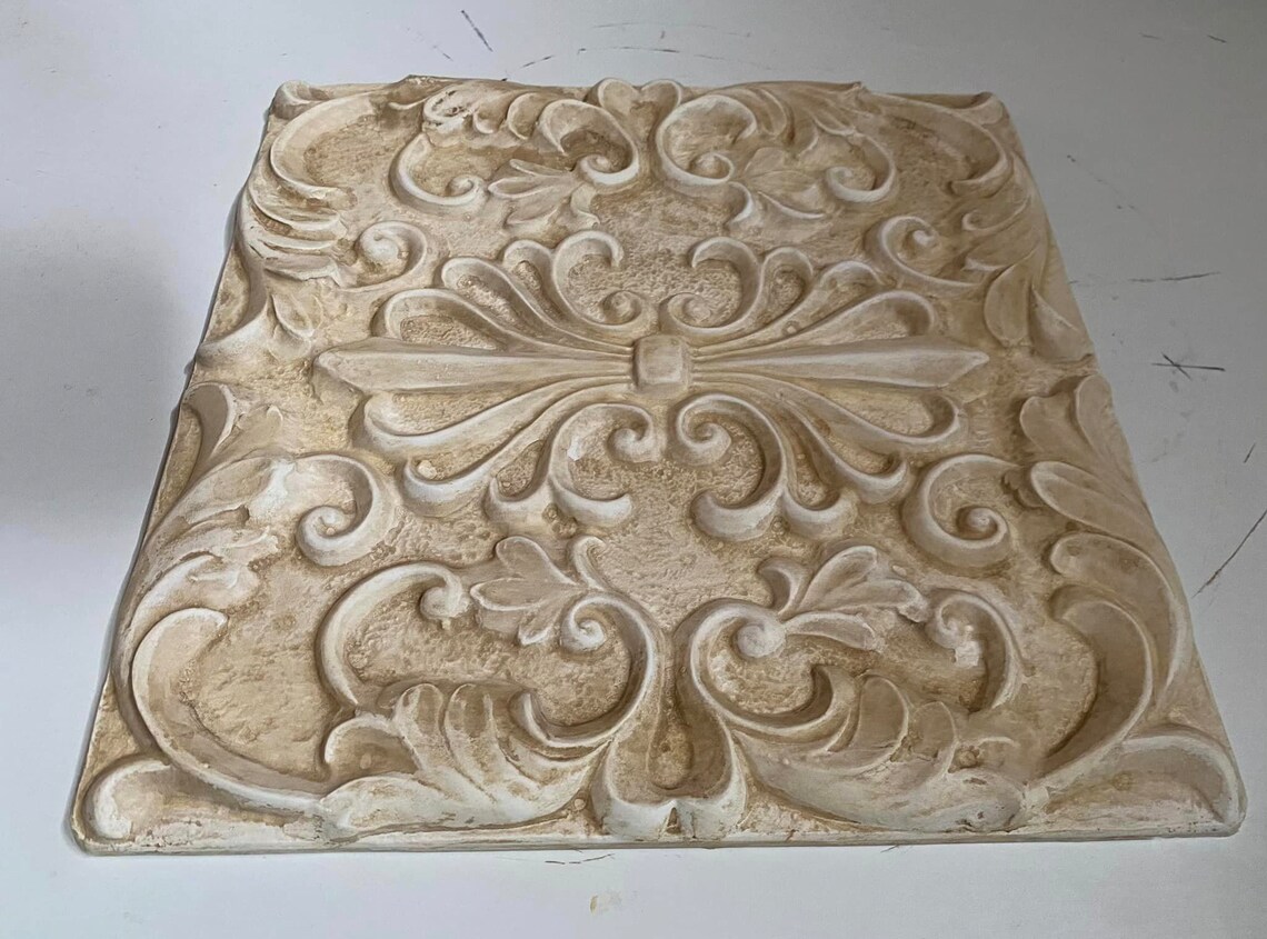 Elegant Decorative Kitchen Backsplash Relief Tile in Antique Stone ...