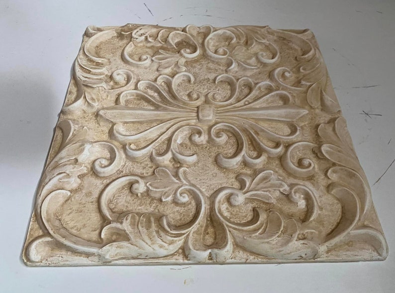 Elegant Decorative Kitchen Backsplash Relief Tile in Antique Stone ...