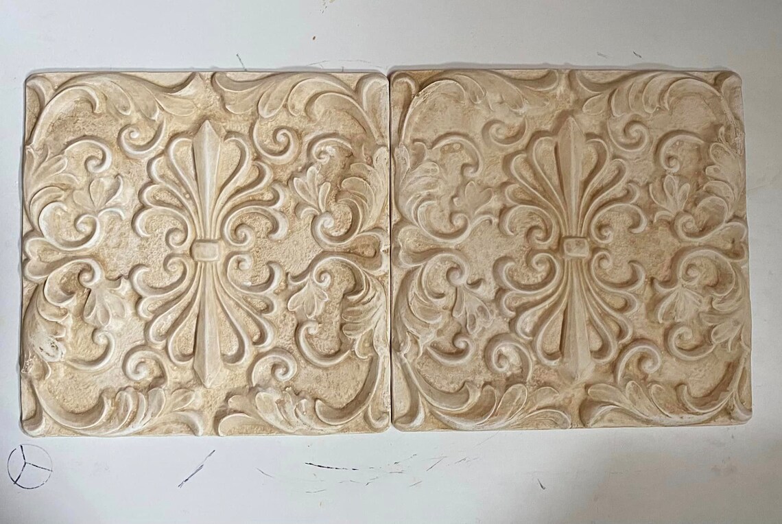 Elegant Decorative Kitchen Backsplash Relief Tile in Antique Stone ...