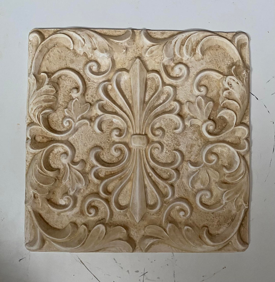 Elegant Decorative Kitchen Backsplash Relief Tile in Antique Stone ...