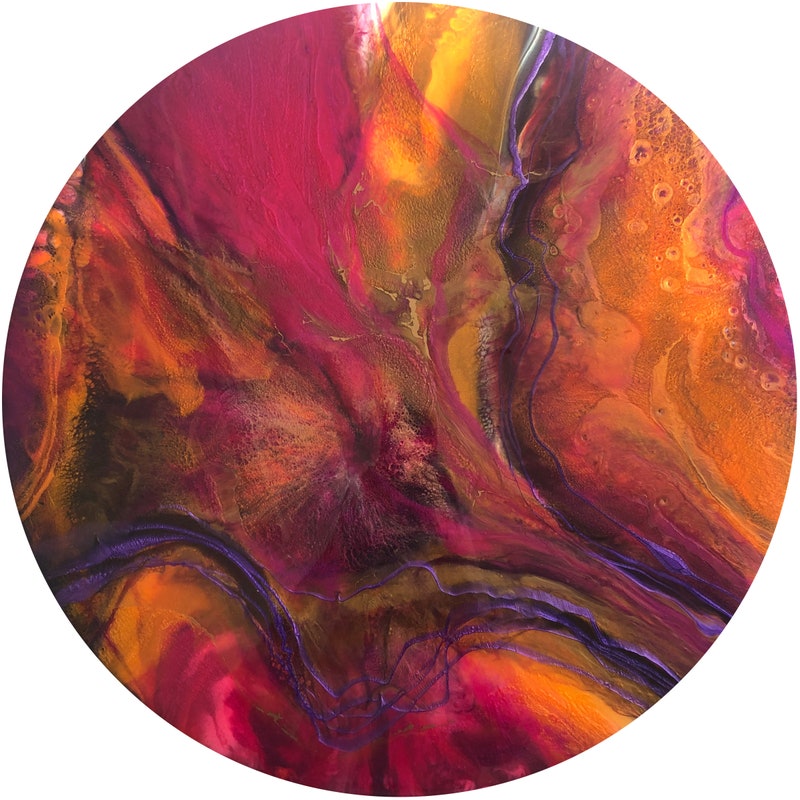 Round Artwork - Etsy