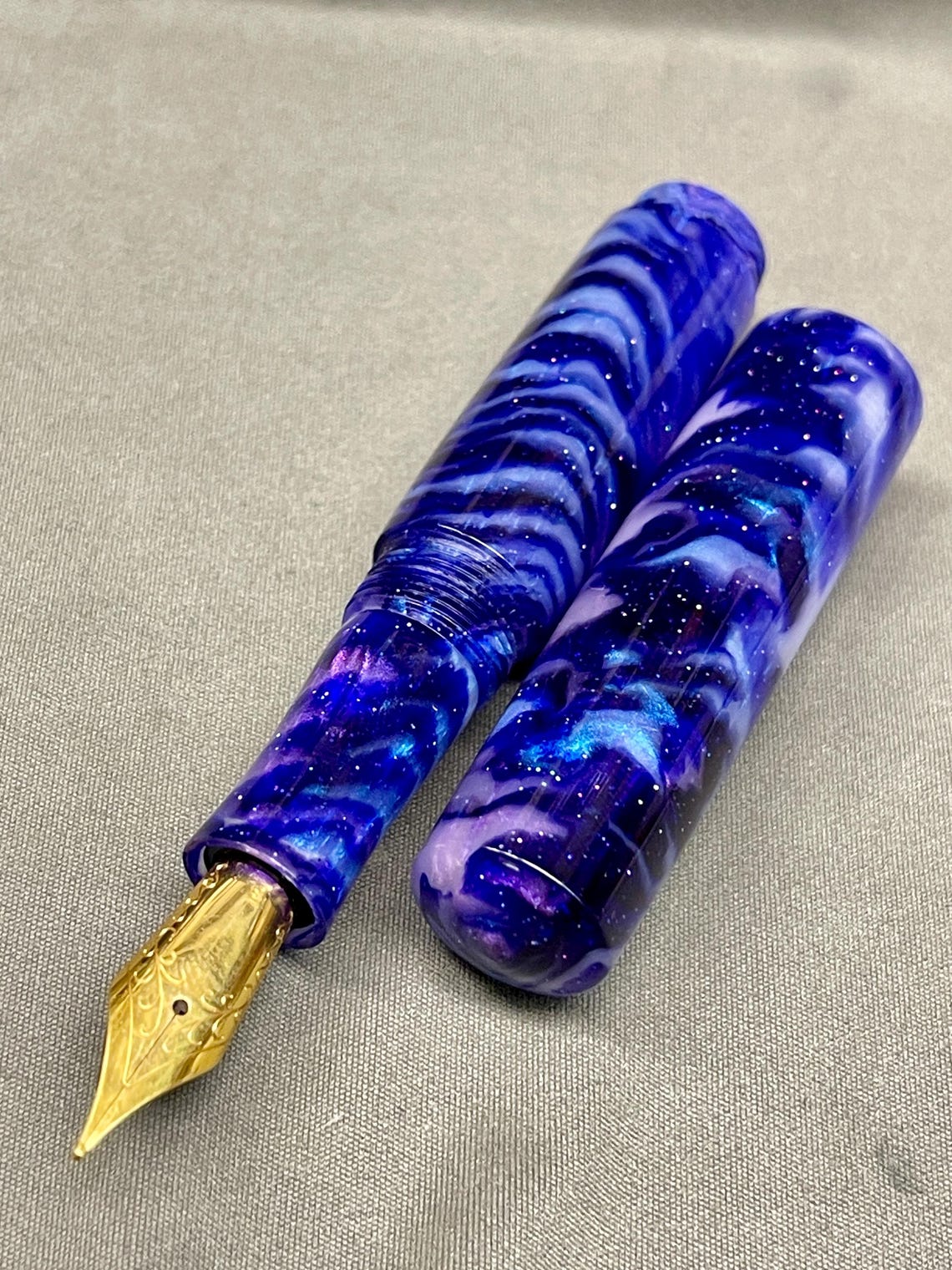 Custom Handmade Bespoke Fountain Pen Mariannas Trench Abalone - Etsy