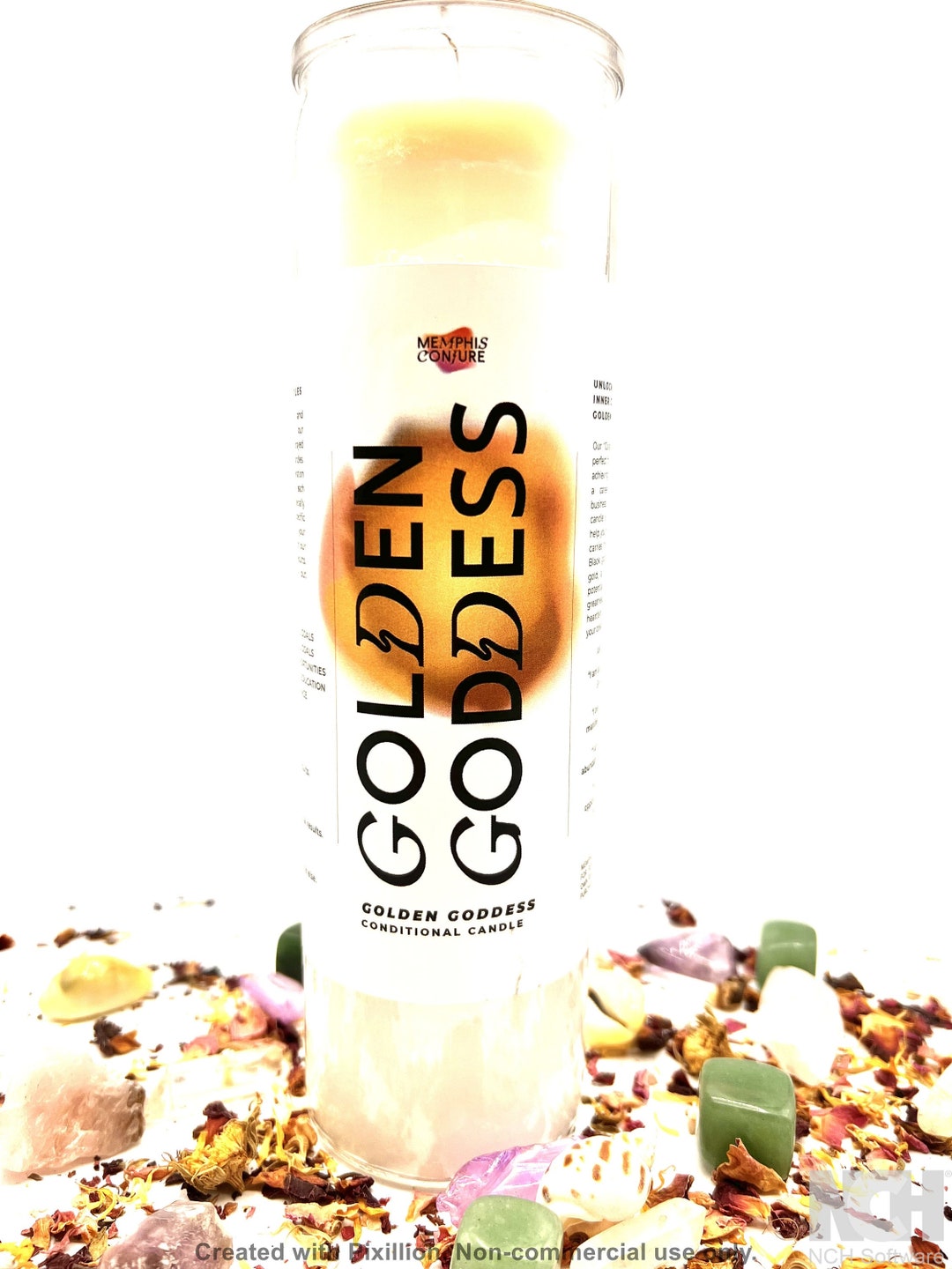 Goddess Candle GOLD - Etsy