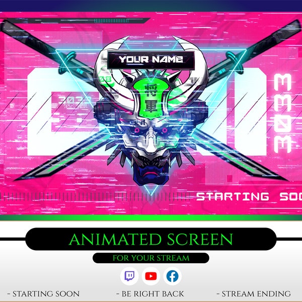 Twitch Stream Starting Cyberpunk - Etsy