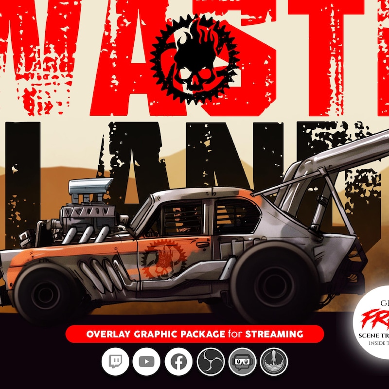Fallout Stream Overlay - Etsy