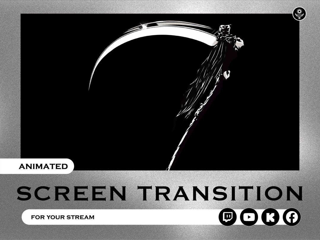 Grim Reaper Scythe of Death Scene Stinger Transition for Streaming on ...