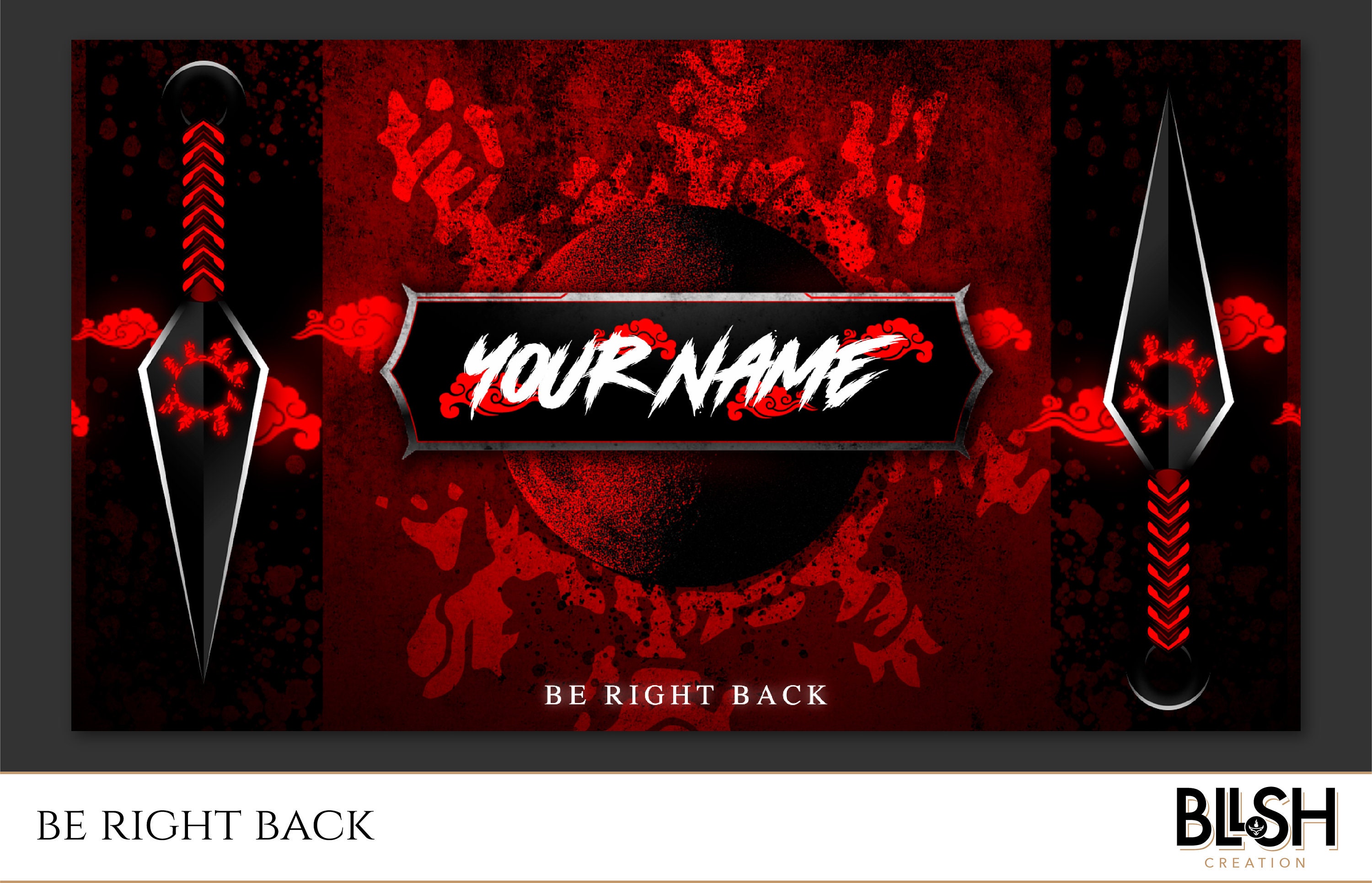 Animated Stream Screens. Starting Soon, Be Right Back, Stream Ending ...