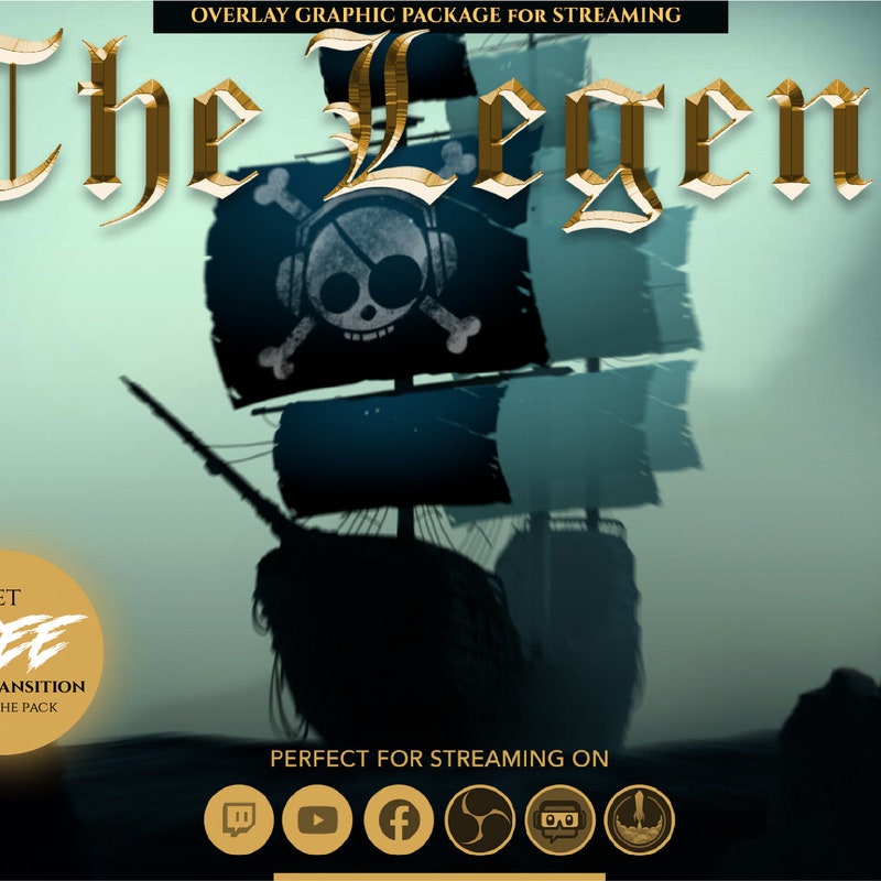 One Piece Stream Overlay - Etsy