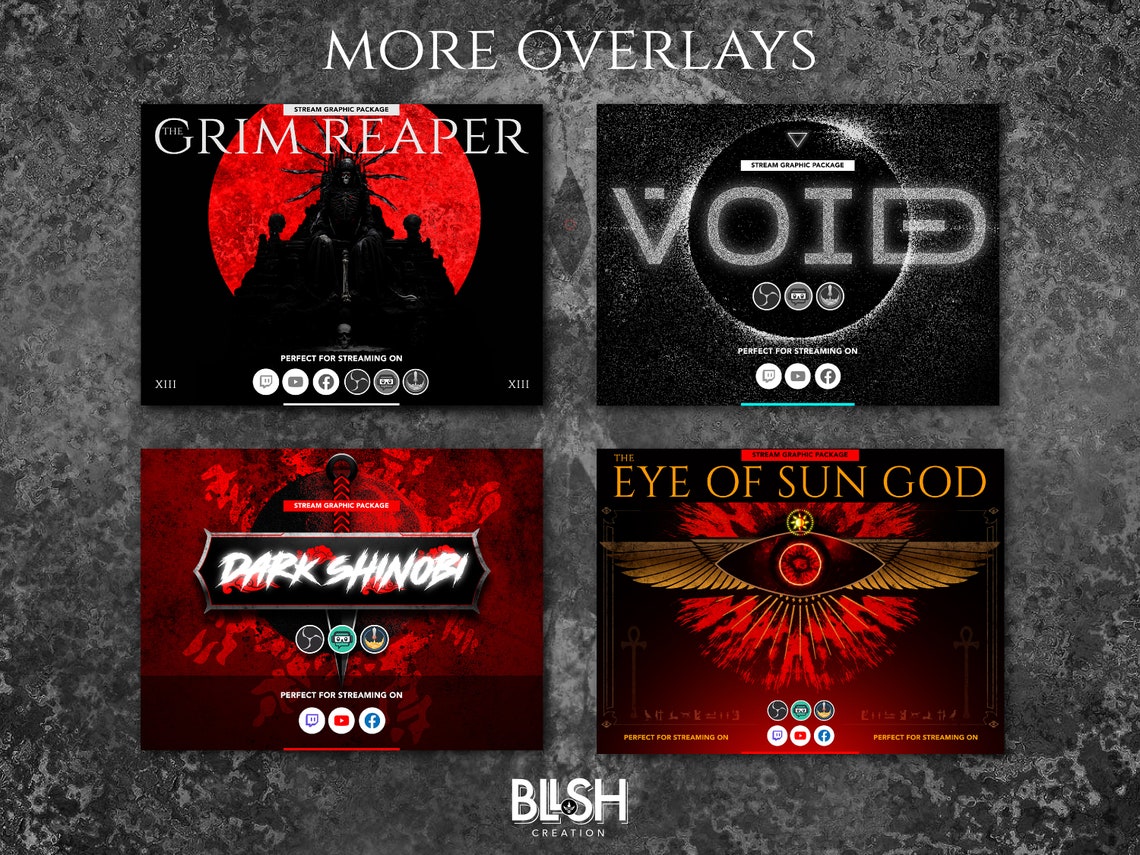 Forest Cabin Full Animated Horror Stream Overlay Graphic - Etsy