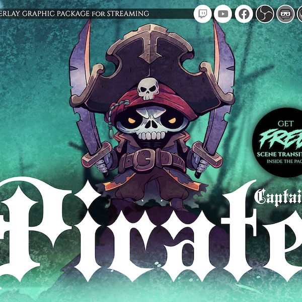 Luffy Stream Overlay - Etsy