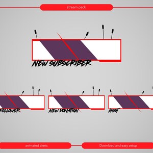 Anime Samurai Stream Overlay Package – Animated Twitch, Youtube ...