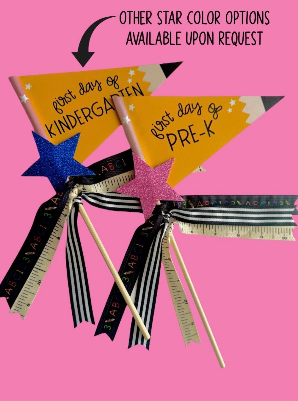 Junior High & High School Pennant Flags - Etsy