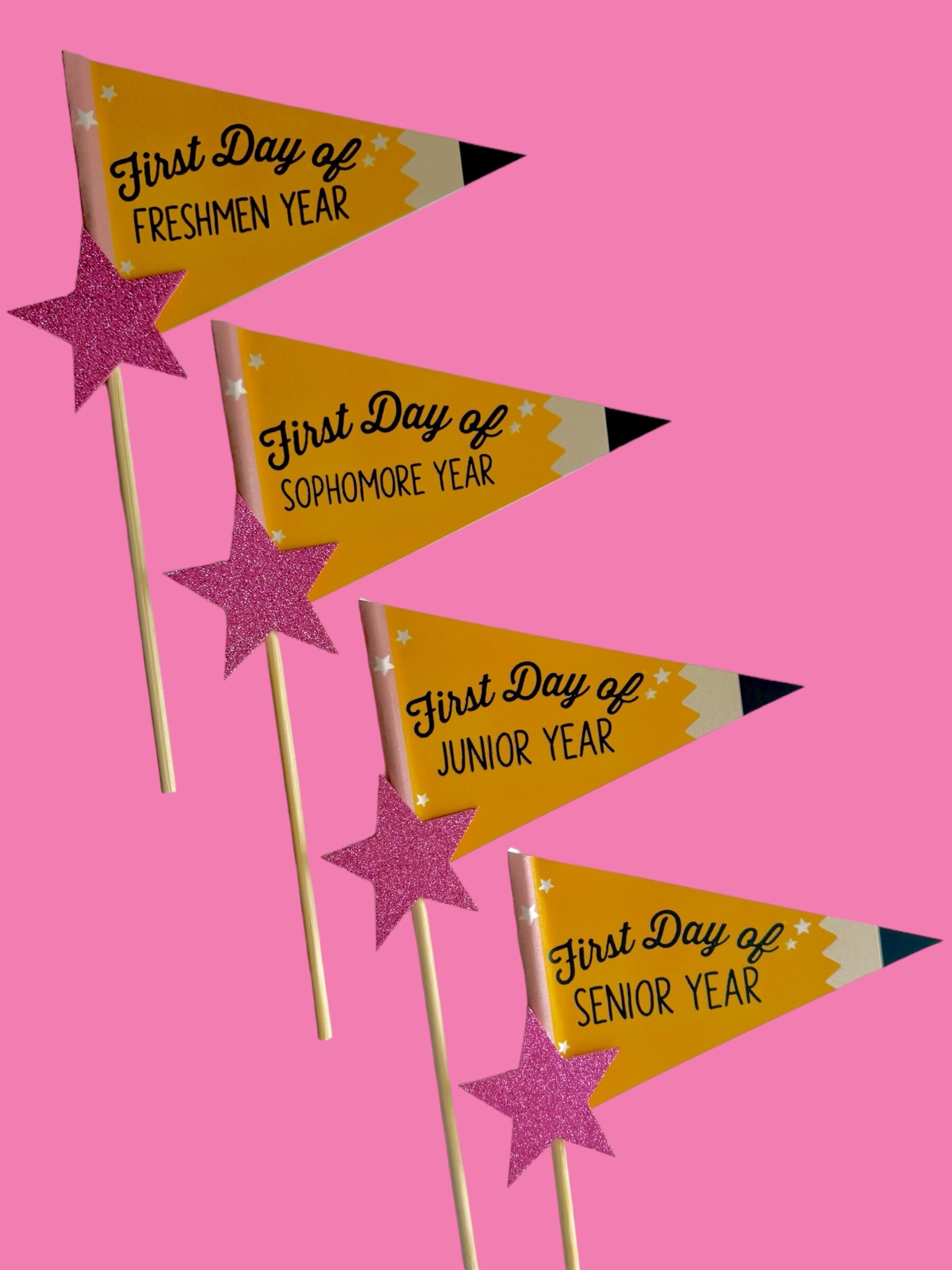 Junior High & High School Pennant Flags - Etsy