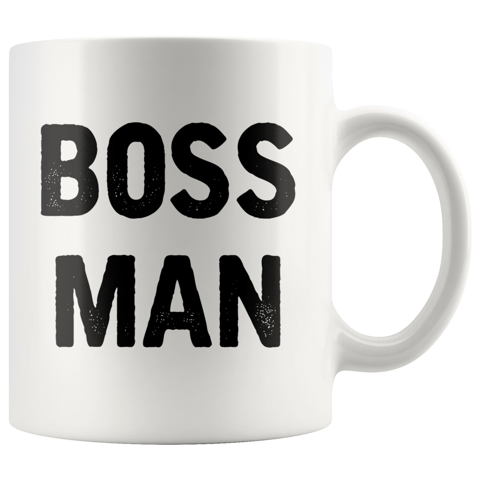 Boss Man White Mug Boss Man Mug Boss Man Boss Mug Gift for | Etsy