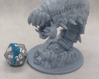 Dnd Purple Worm Miniature - Etsy